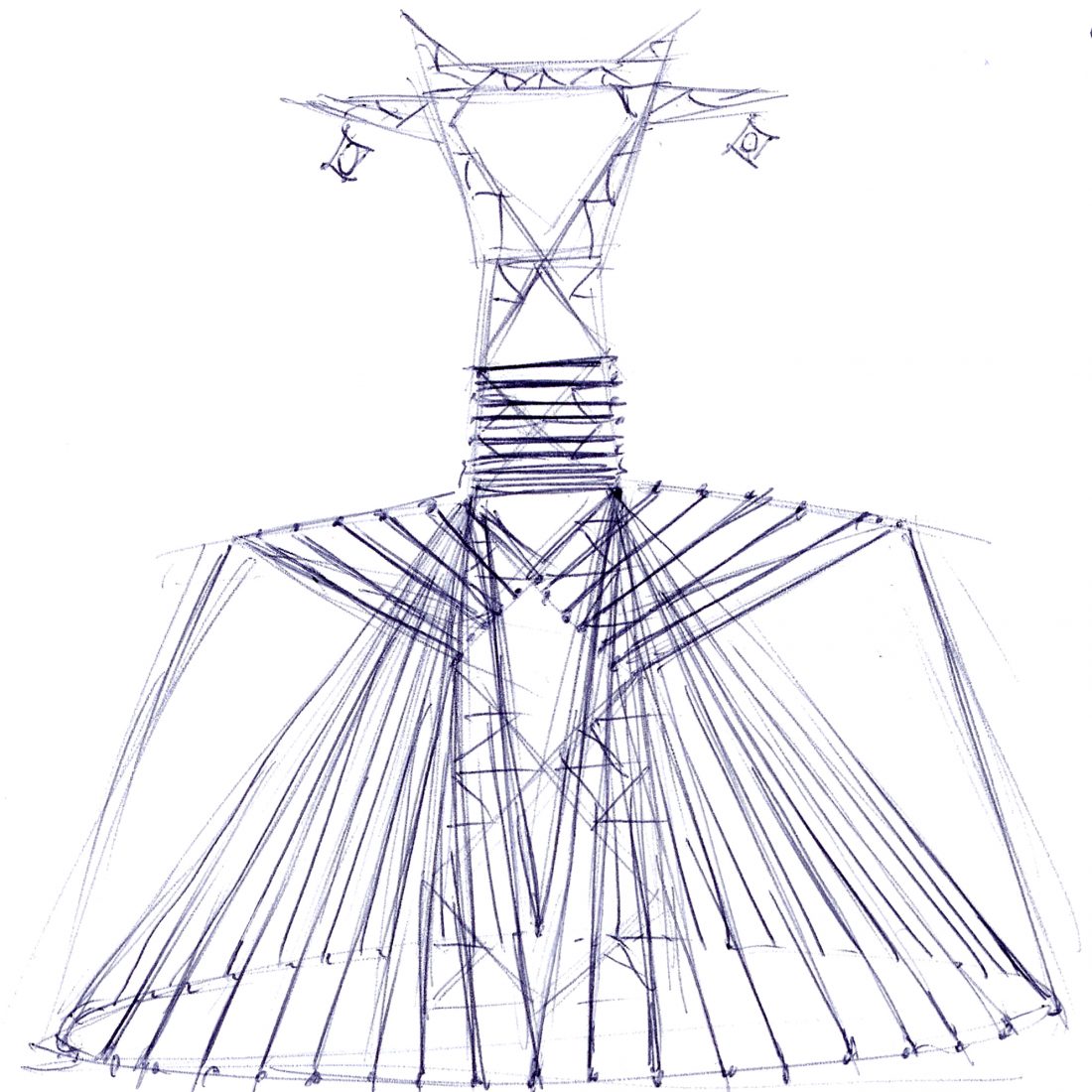 Electric Art :: elena paroucheva :: аrt and environment, pylons sculptures